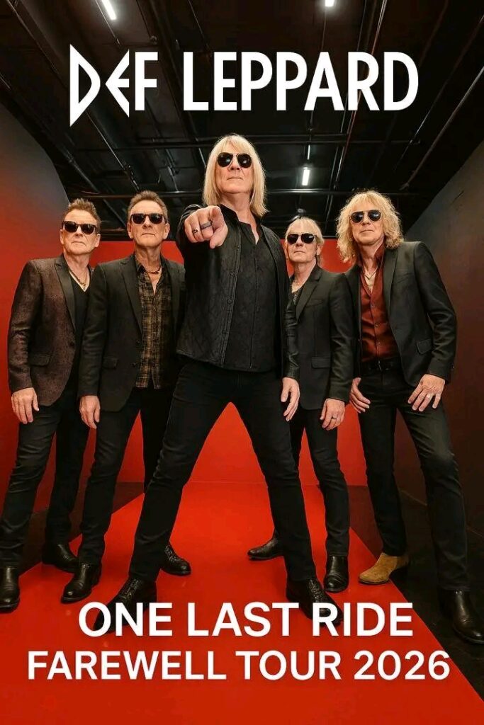 An Open Letter: Def Leppard Announces 2026 Farewell Tour: ‘One Last ...