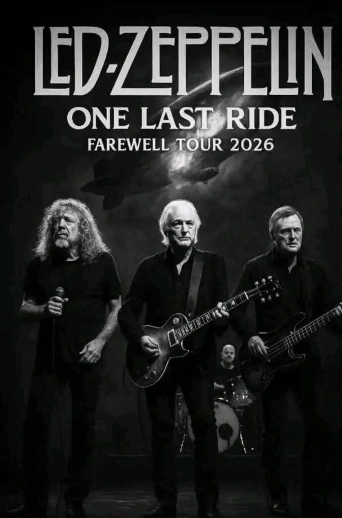 Legacy Tour Led Zeppelin has officially announced their 2026 reunion ...